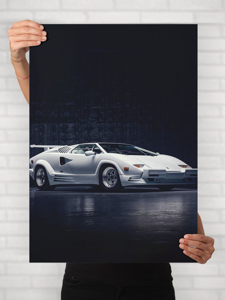 Постер HEAVEN POSTER Транспорт, Дороги Ламборгини Каунтач - Lamborghini ...