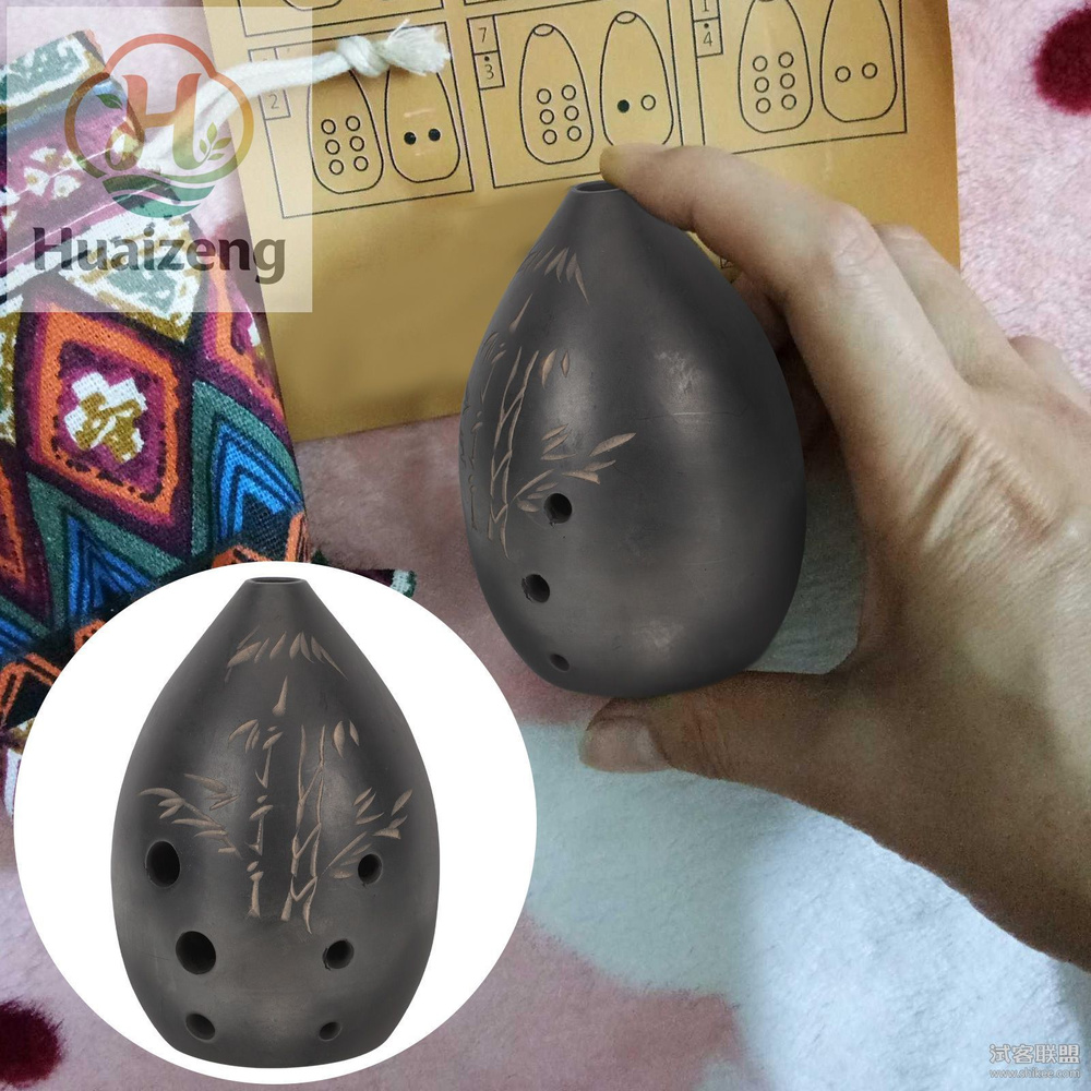 Ocarina Для Детей Музыкальный Инструмент Начинающих С 8 Отверстиями ...