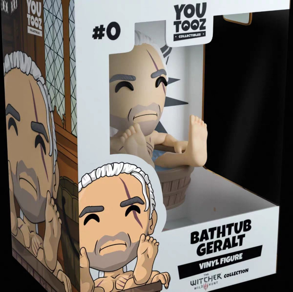 Youtooz Коллекционная фигурка " The Witcher 3",Bathtub Geralt,9.7cm ...