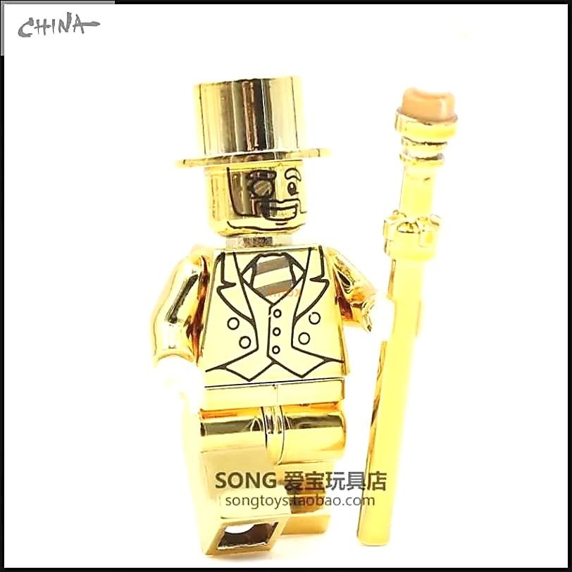 Фигурка Oscars Mr Gold, совместима с Lego минифигурками, 20-я годовщина ...