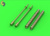 Дополнения из латуни 1/35 Browning M1919 .30 cal machine gun barrels ...