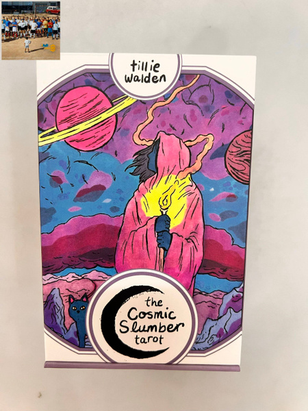 The Cosmic Slumber Tarot 78 карт, комикс-стиль, Studio Ghibli, Tillie ...