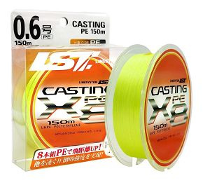 Шнур - леска плетеная LINESYSTEM Casting PE X8 #0.6 (150m) yellow купить на OZON по низкой цене ...