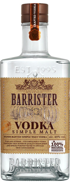 Barrister Simple Malt - бронирование алкоголя на OZON (1955252027)