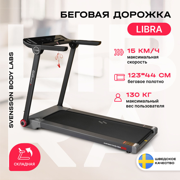 Беговая дорожка электрическая для дома SVENSSON BODY LABS LIBRA купить на OZON по низкой цене ...