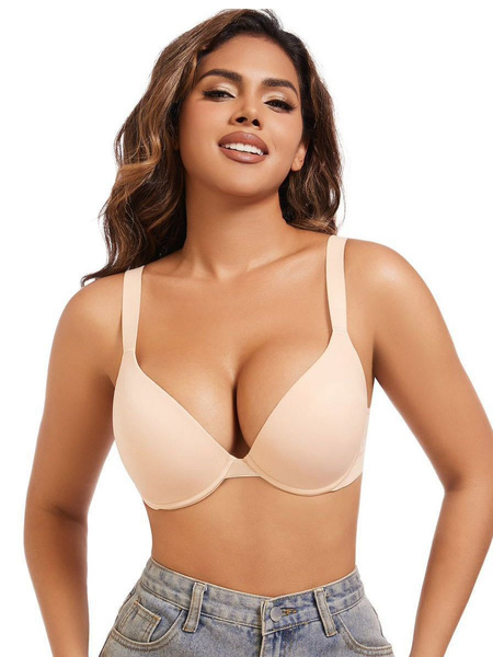 Бюстгальтер Женский Dim, размер 85C абрикосовый Политекс Домашний Китай Однотонный купить c ...