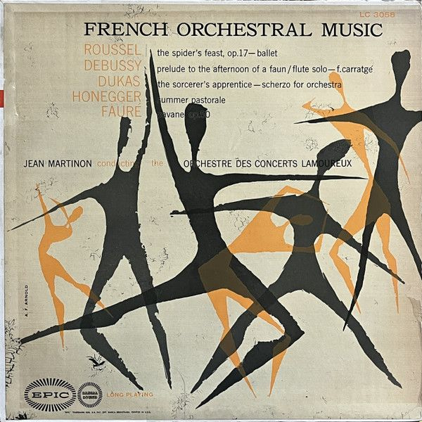 Albert Roussel - French Orchestral Music. Винтажная виниловая пластинка ...