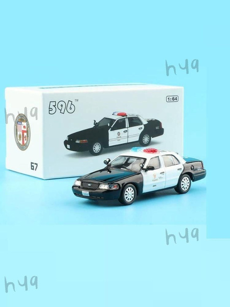 Машинка металлическая модель 596 1:64 Ford Crown Victoria LAPD Patrol ...