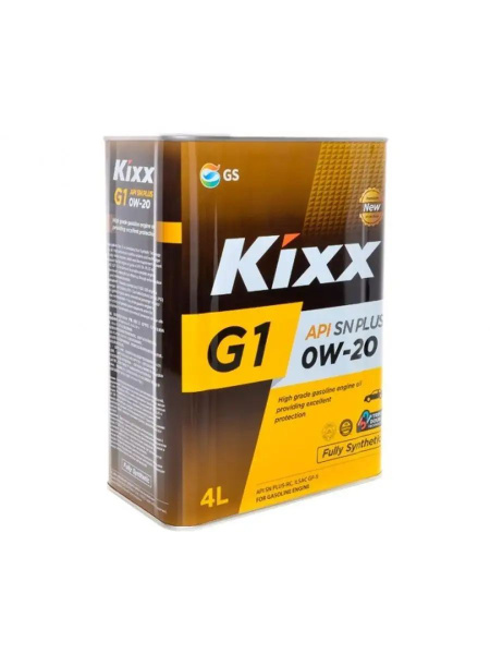 Масло моторное Kixx 0W-20 Синтетическое 4 л купить c доставкой на OZON ...