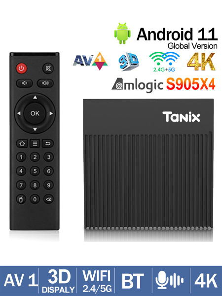 Характеристики Tanix X4 Смарт ТВ приставка для телевизора с прошивкой ...