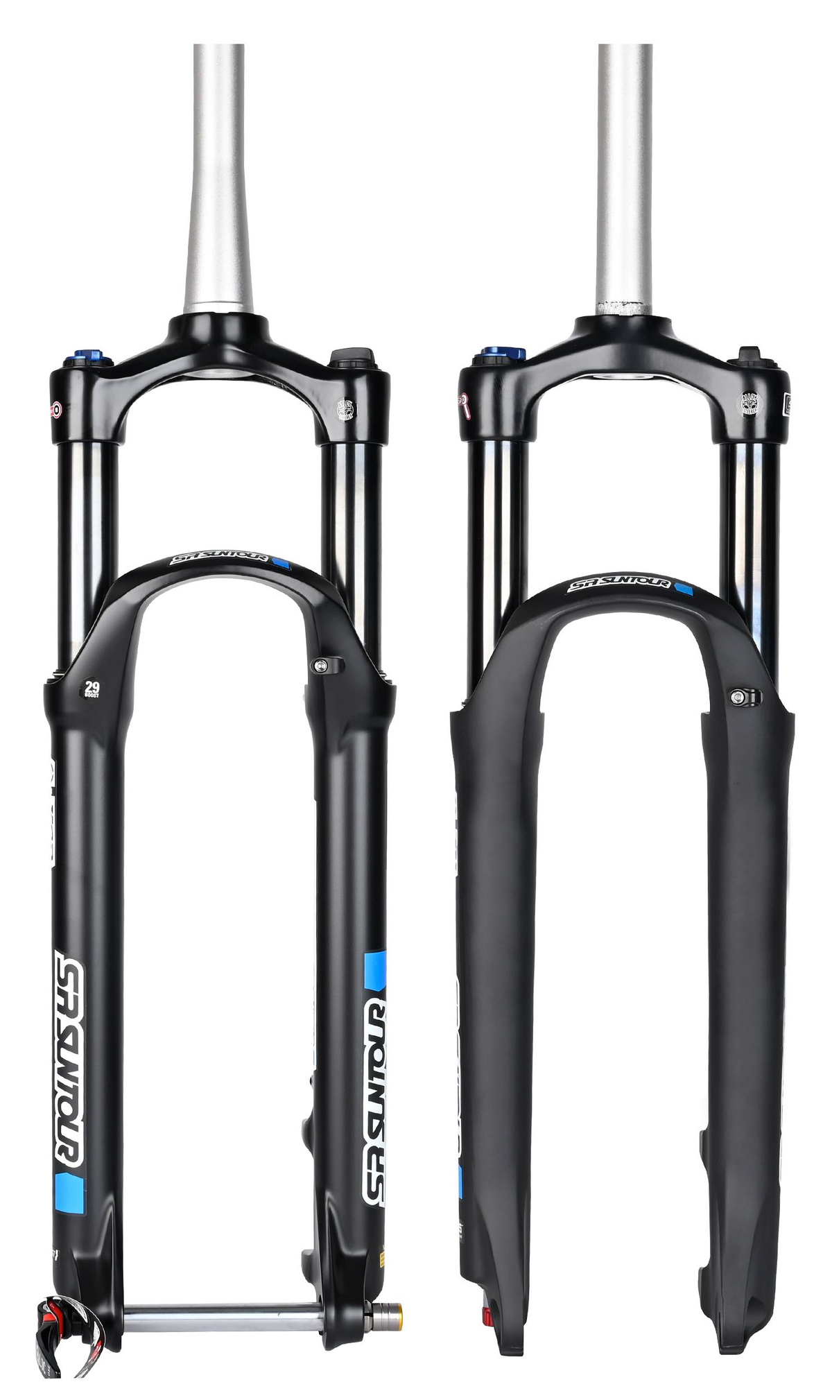 SR SUNTOUR X1 XCR Вилка для горного велосипеда с подвеской, ход 120 мм, QR 100x9 или BOOST ...