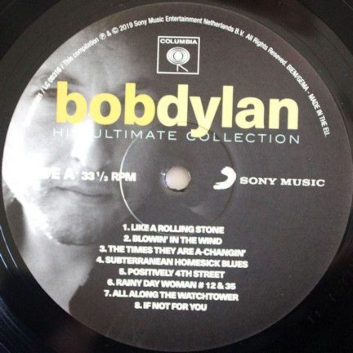 Виниловая Пластинка Bob DYLAN - His Ultimate Collection Vinyl ...