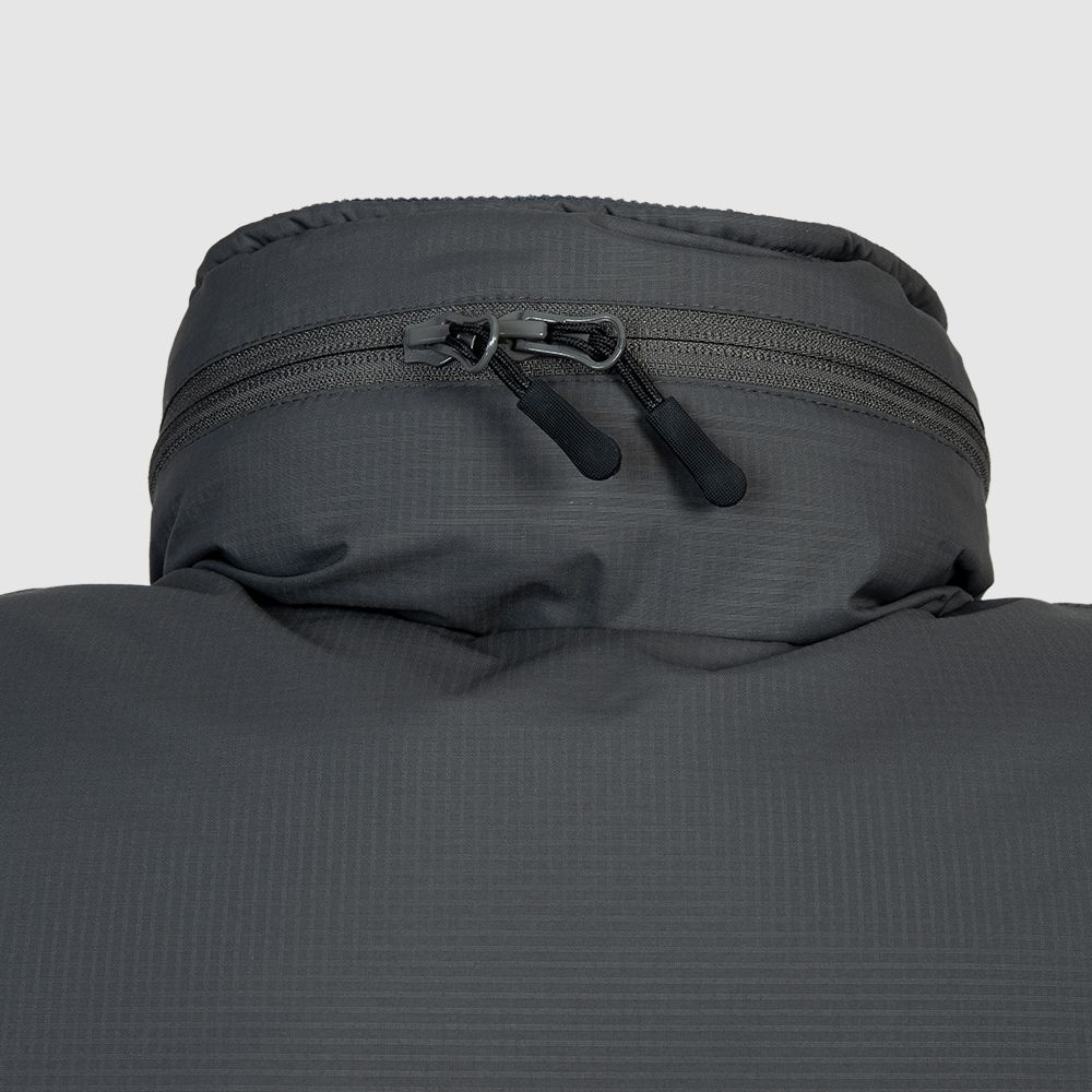 Куртка Мужской ZASLON Молния, Воротник черный капюшон Нейлон, размер 56 Средний трансформер ...