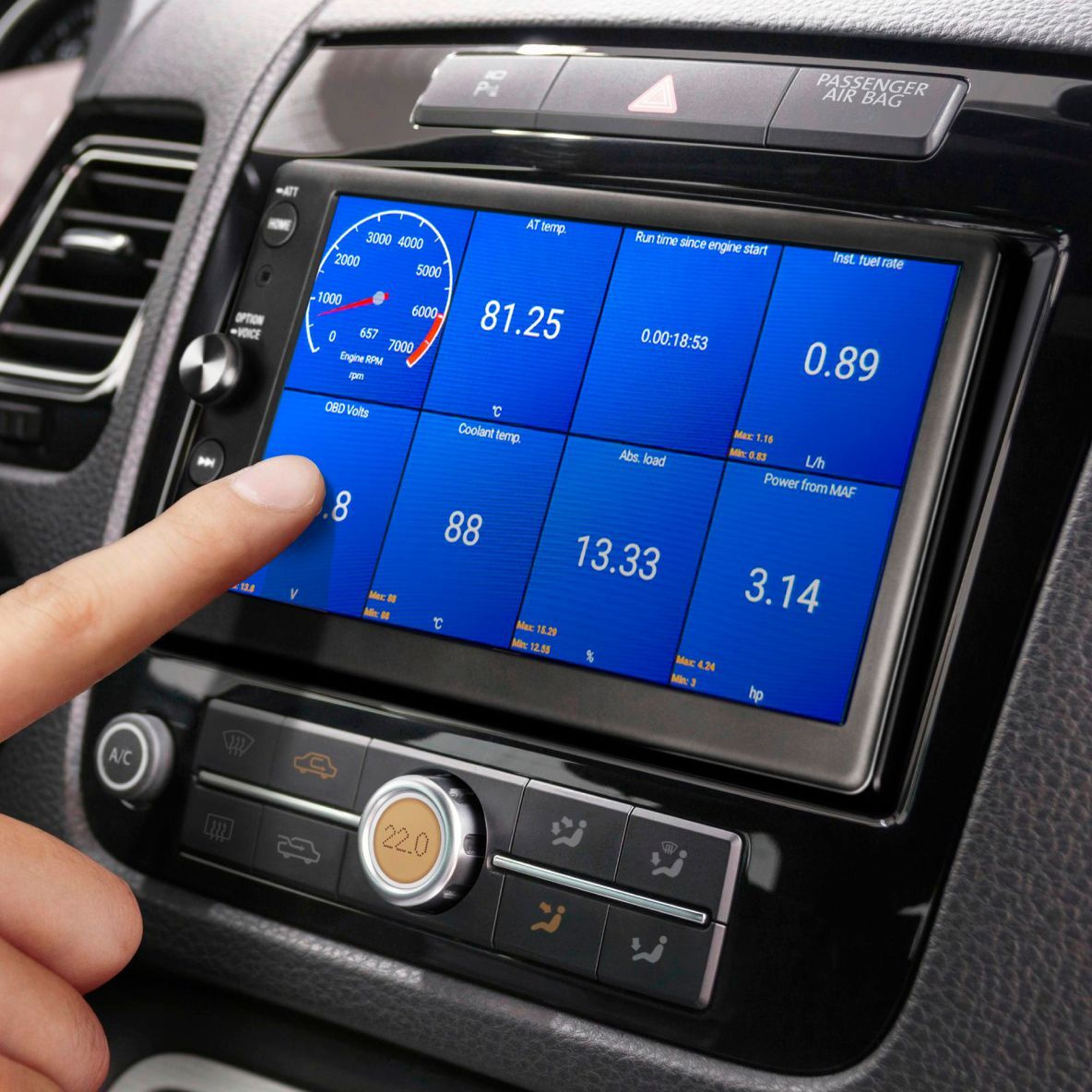 ROKODIL / Автосканер для диагностики автомобиля, OBD2 сканер / SCANX ...