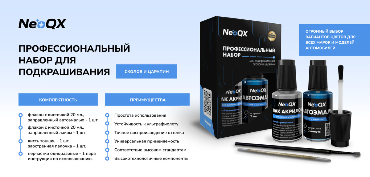 Подкраска ACURA CSX, код B536P, B-536P (Royal Blue), набор для ремонта ...