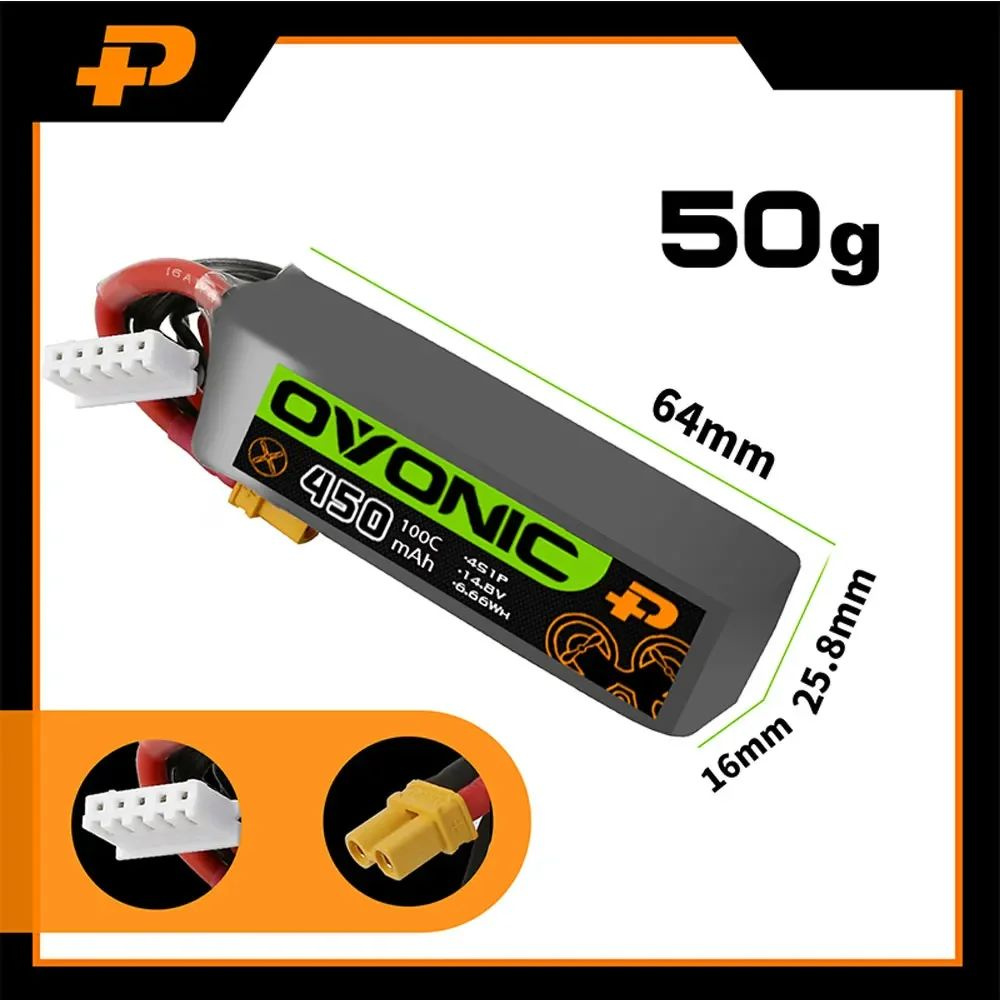Аккумулятор OVONIC 1300MAH 6S 22.2V 120C с разъемом XT60 купить на OZON по низкой цене (2765550126)