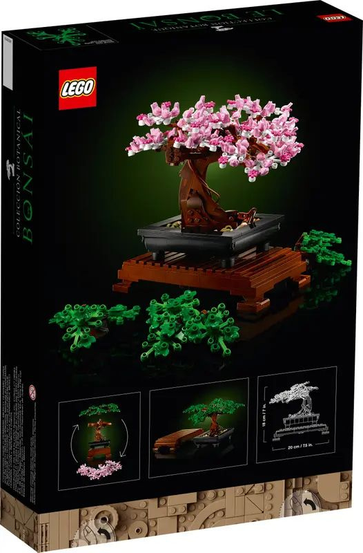 Конструктор LEGO Icons 10281 Дерево бонсай 2 цвета купить на OZON по ...