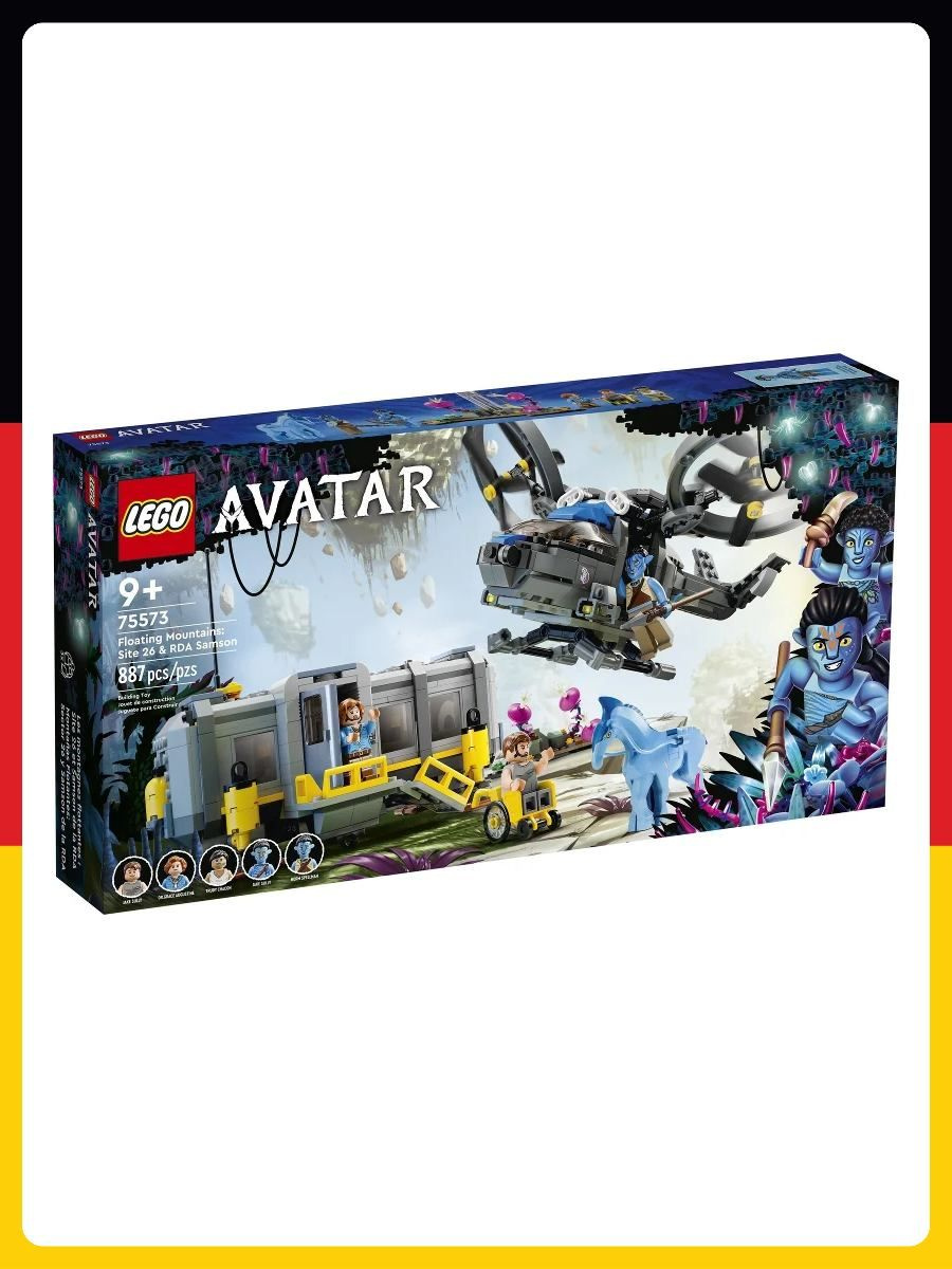 Конструктор LEGO 75573 Avatar Парящие горы: Участок 26 и RDA Samson ...