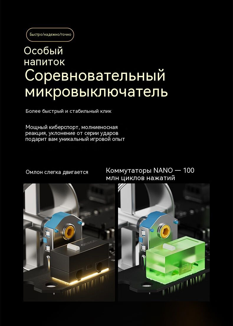 Игровая мышь беспроводная беспроводная VGN F2 , белый, прозрачный,VGN ...