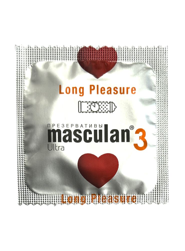 Презервативы Masculan 3 Ultra №10 с анестетиком для продления ощущений ...