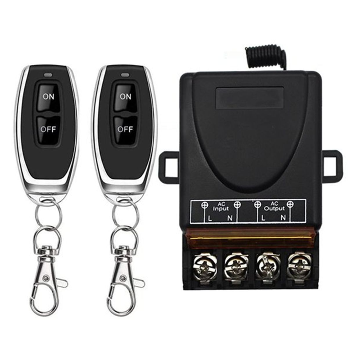 дистанционный передатчик 433 МГцПеременный ток 220 В 30 А 1 канал 433 МГц беспроводной пульт ...