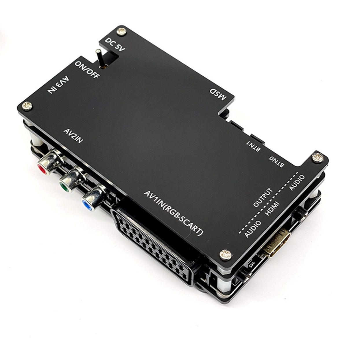 OSSC V1.7 Open Source Scan Converter совместимый с HDMI для PS2 US PLUG ...