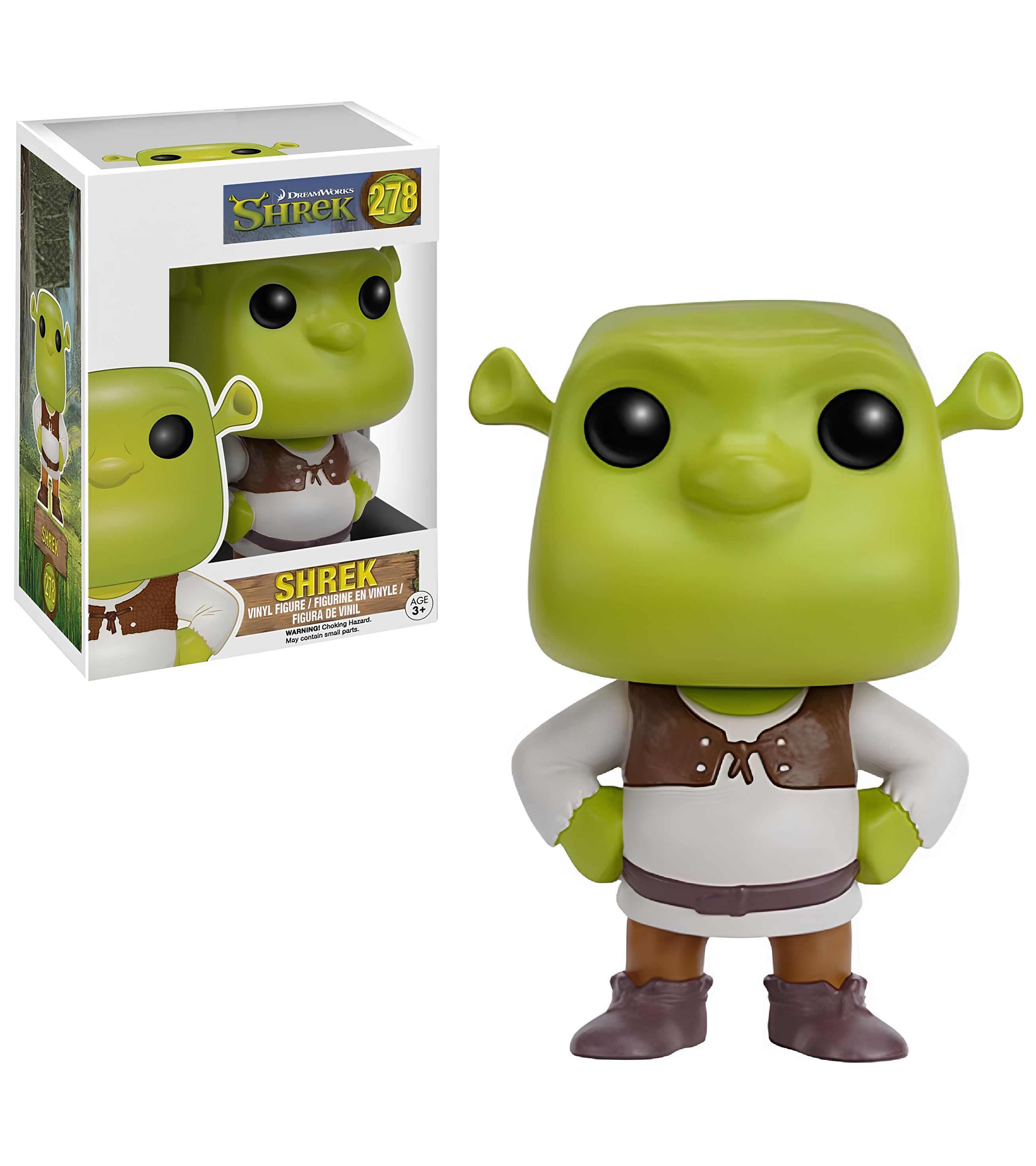 Фигурка Шрек / Shrek (10см) #278 купить на OZON по низкой цене (1835638894)