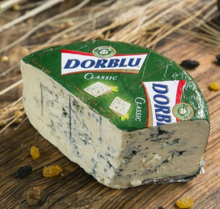 Сыр *DorBlu*в вакуумной упаковке 1300.(+/-50г) купить на OZON по низкой ...