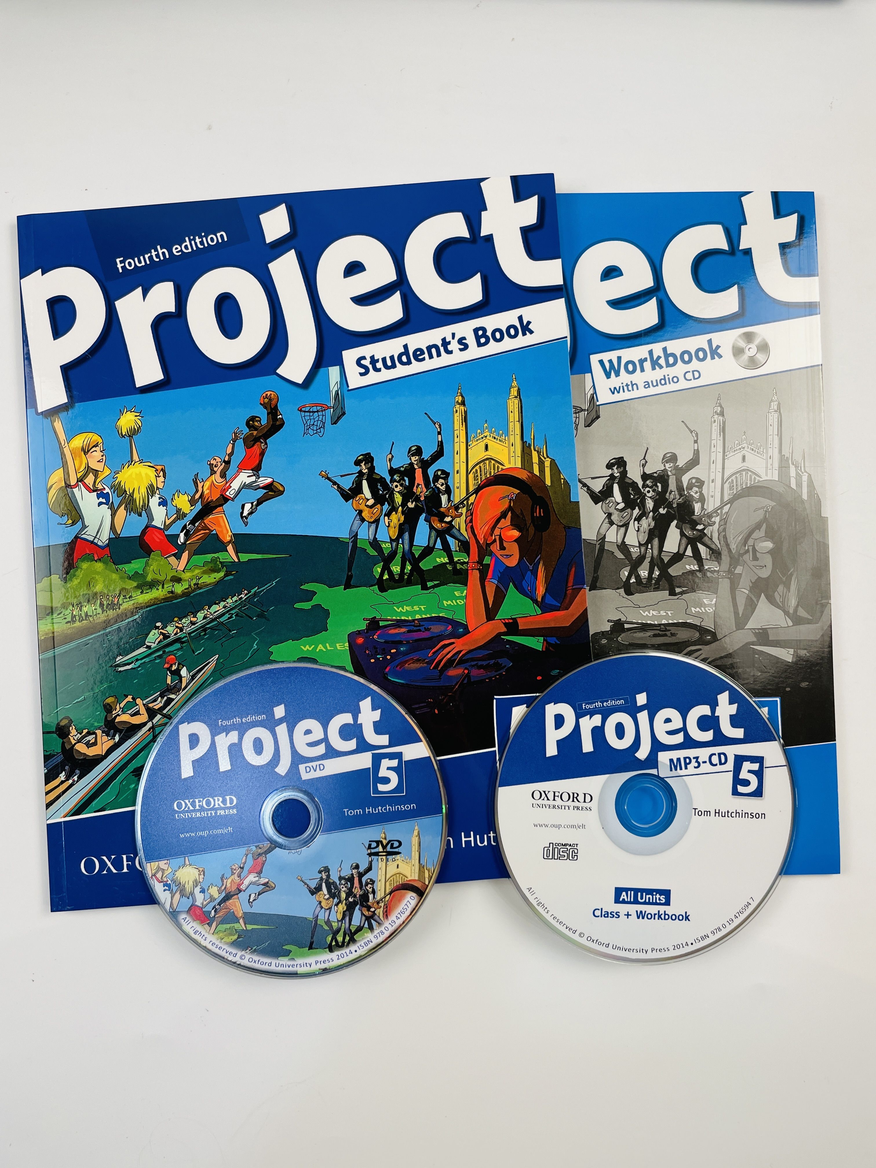 Project 5 (4th edition) Комплект Student's book + Workbook with Audio ...