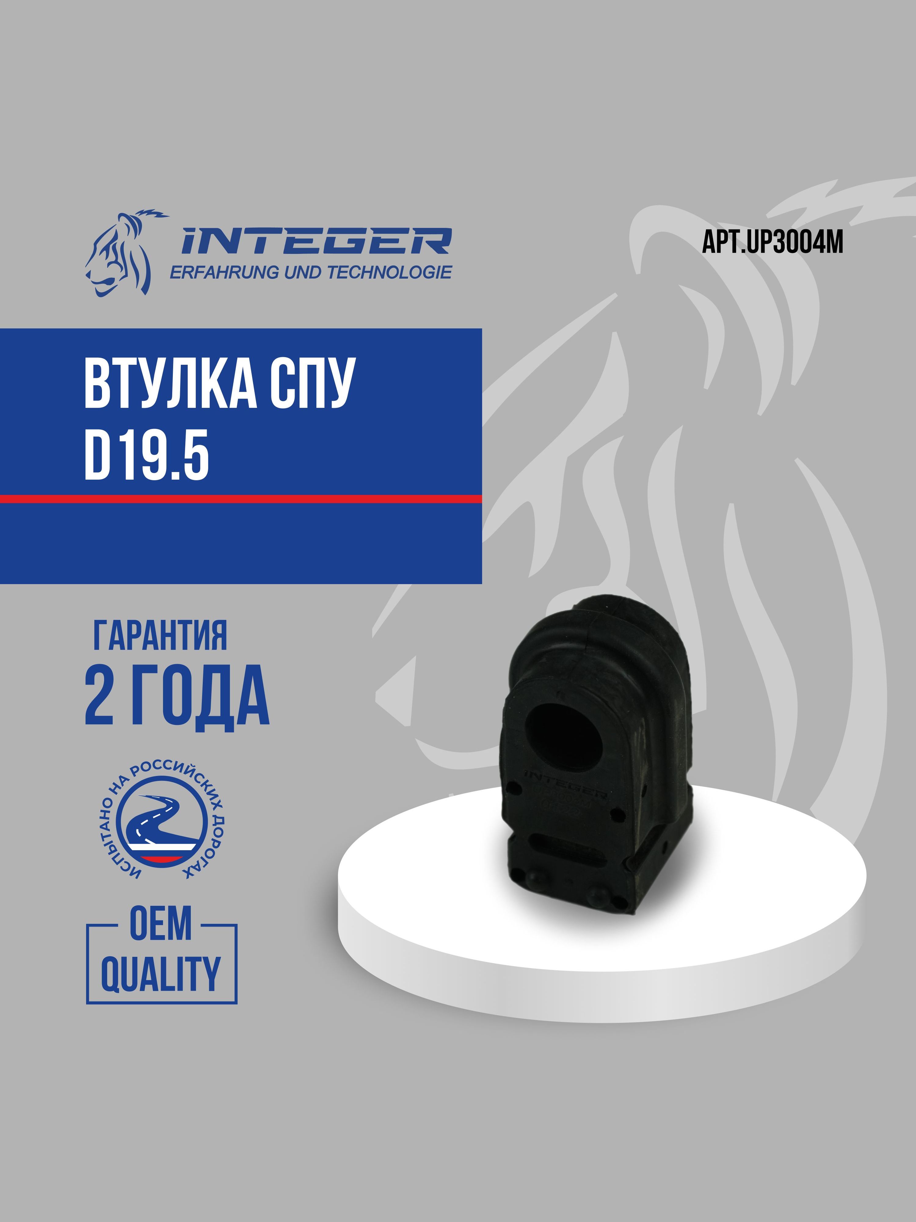 Втулка СПУ стабилизатора d19.5 Renault Megane 2 Рено Меган 2 ор ...