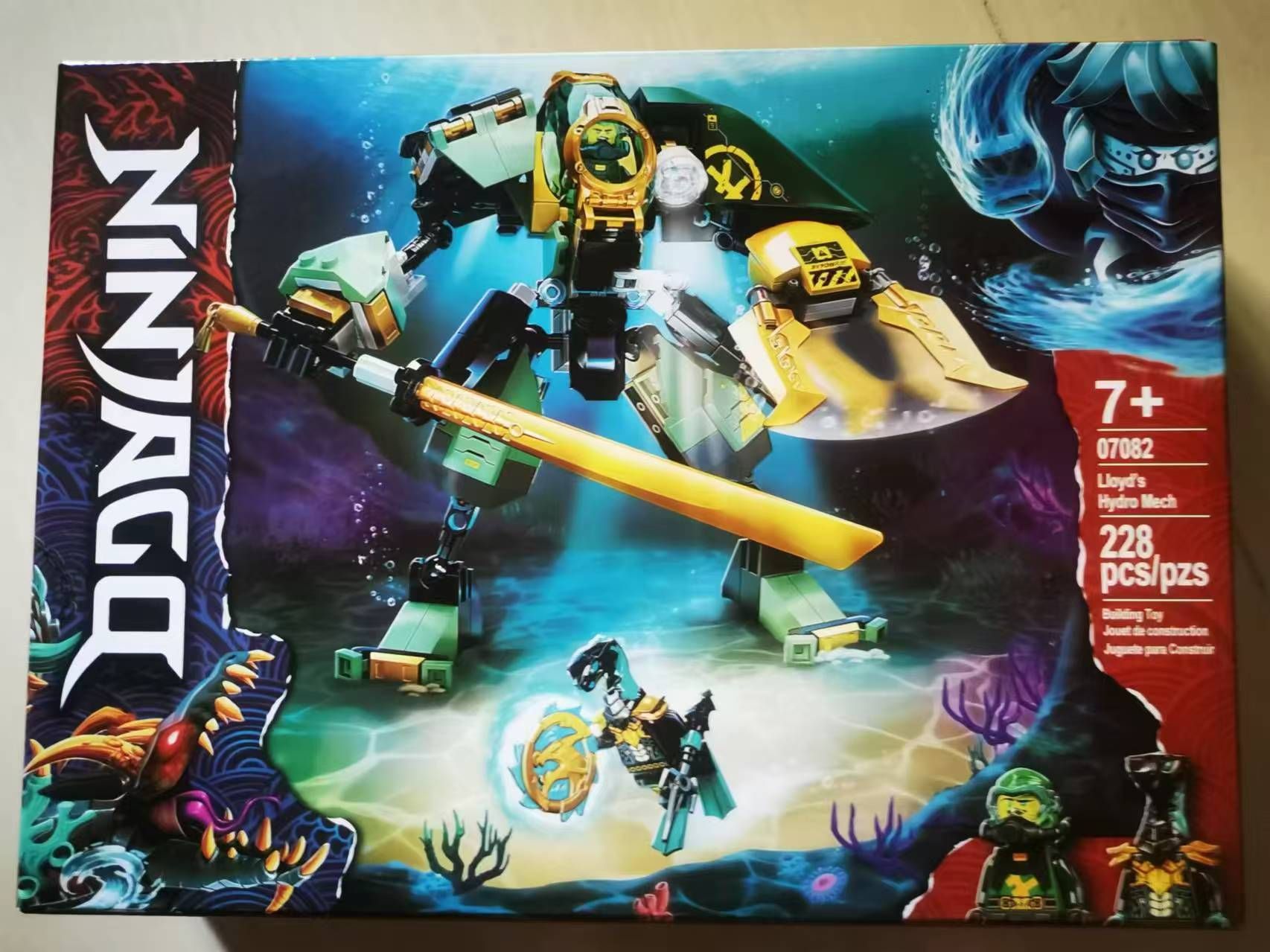 Набор фигурок Конструктора Ниндзяго / Phantom Ninja ,Underwater mecha ...
