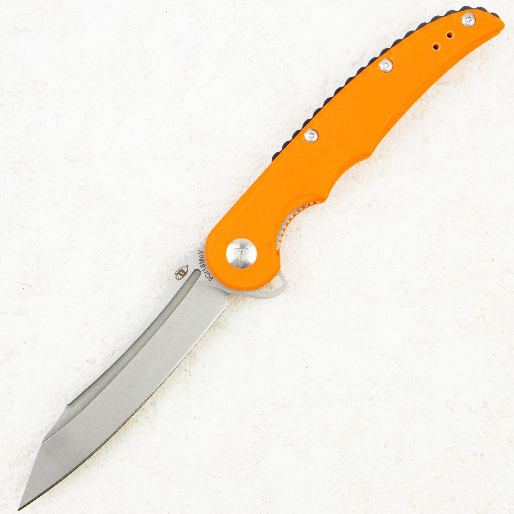 Нож Reptilian Скальд Оранжевый купить на OZON по низкой цене (2075176491)