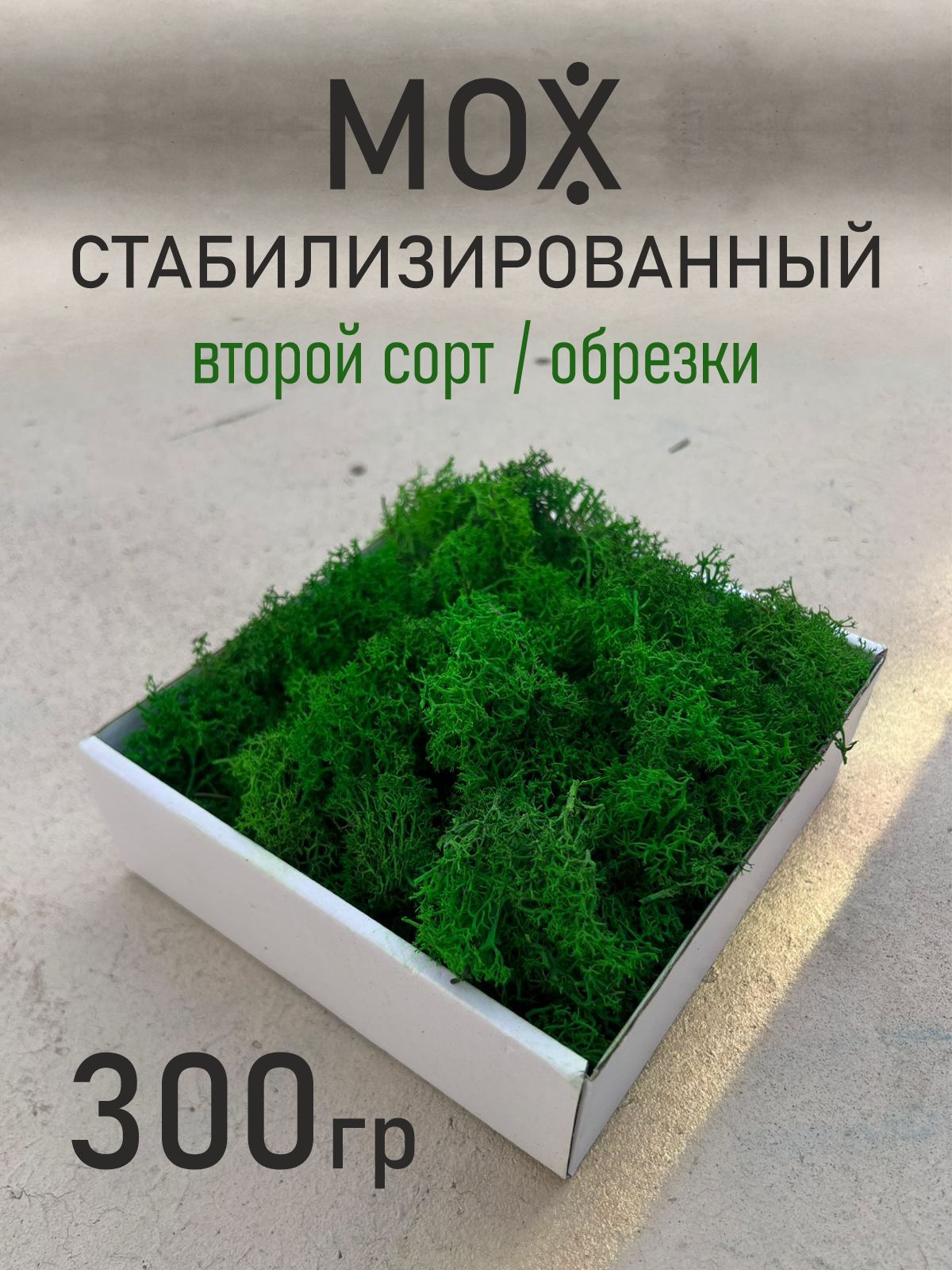 YAGEL Стабилизированный мох Мох, 5 см, 300 гр, 1 шт купить на OZON по ...