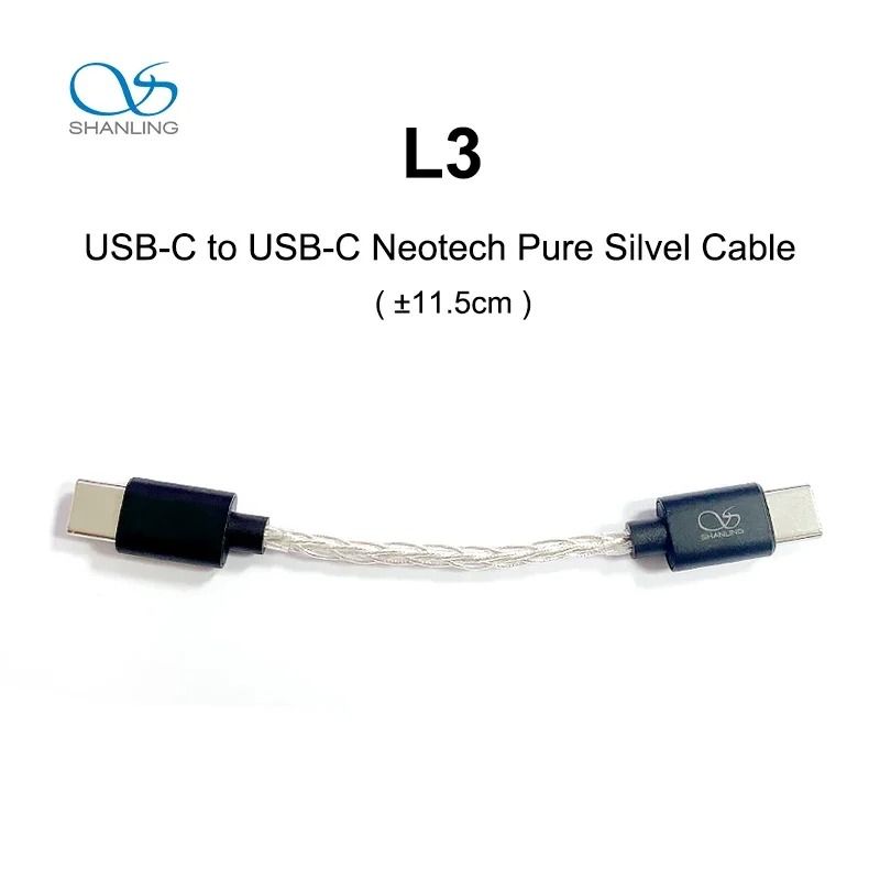 SHANLING L3 Apple adapter cable (TC to TC) Аудиокабель L3 USB-C-Neotech ...