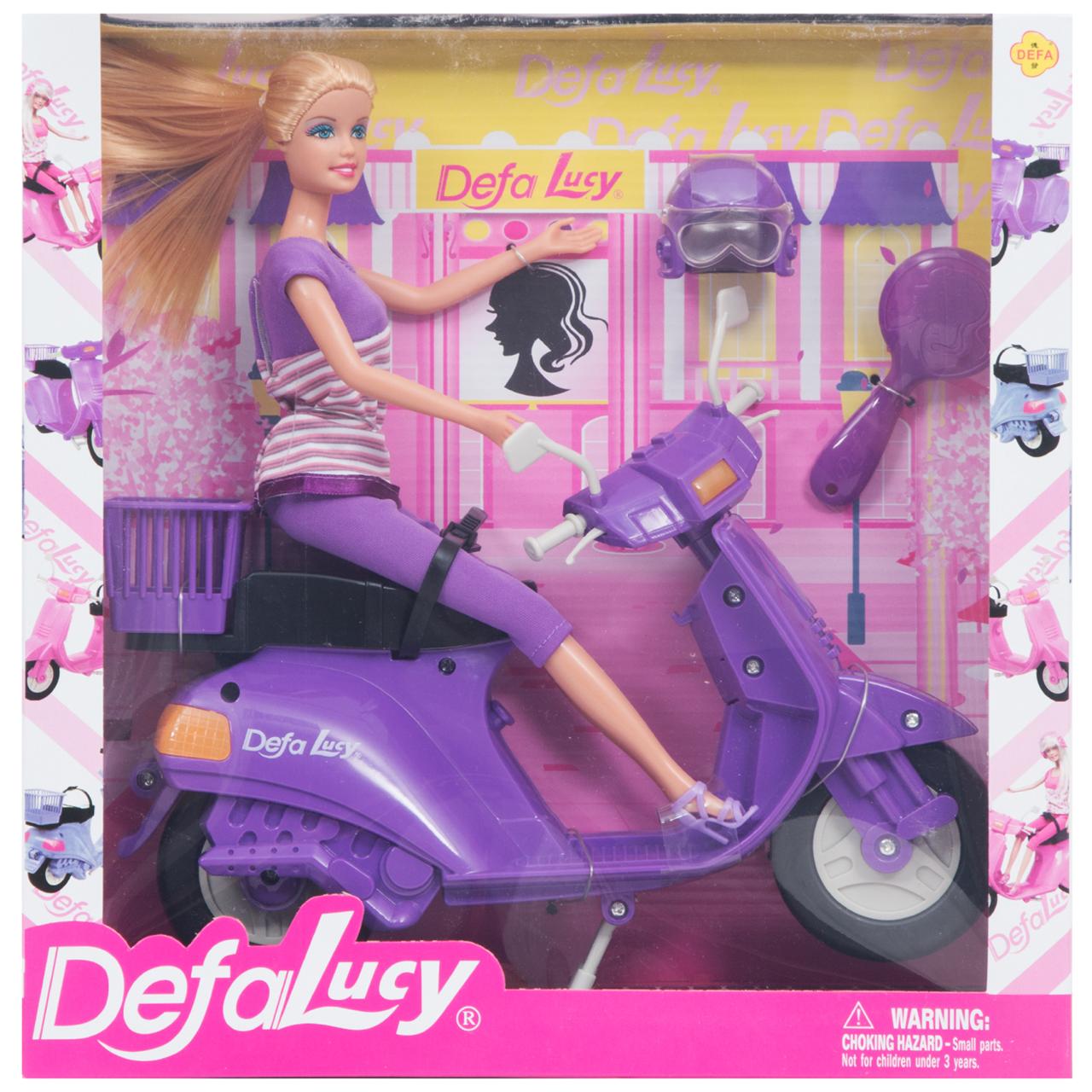 Игровой набор Defa Lucy на скутере (артикул DL8206-1) купить на OZON по ...