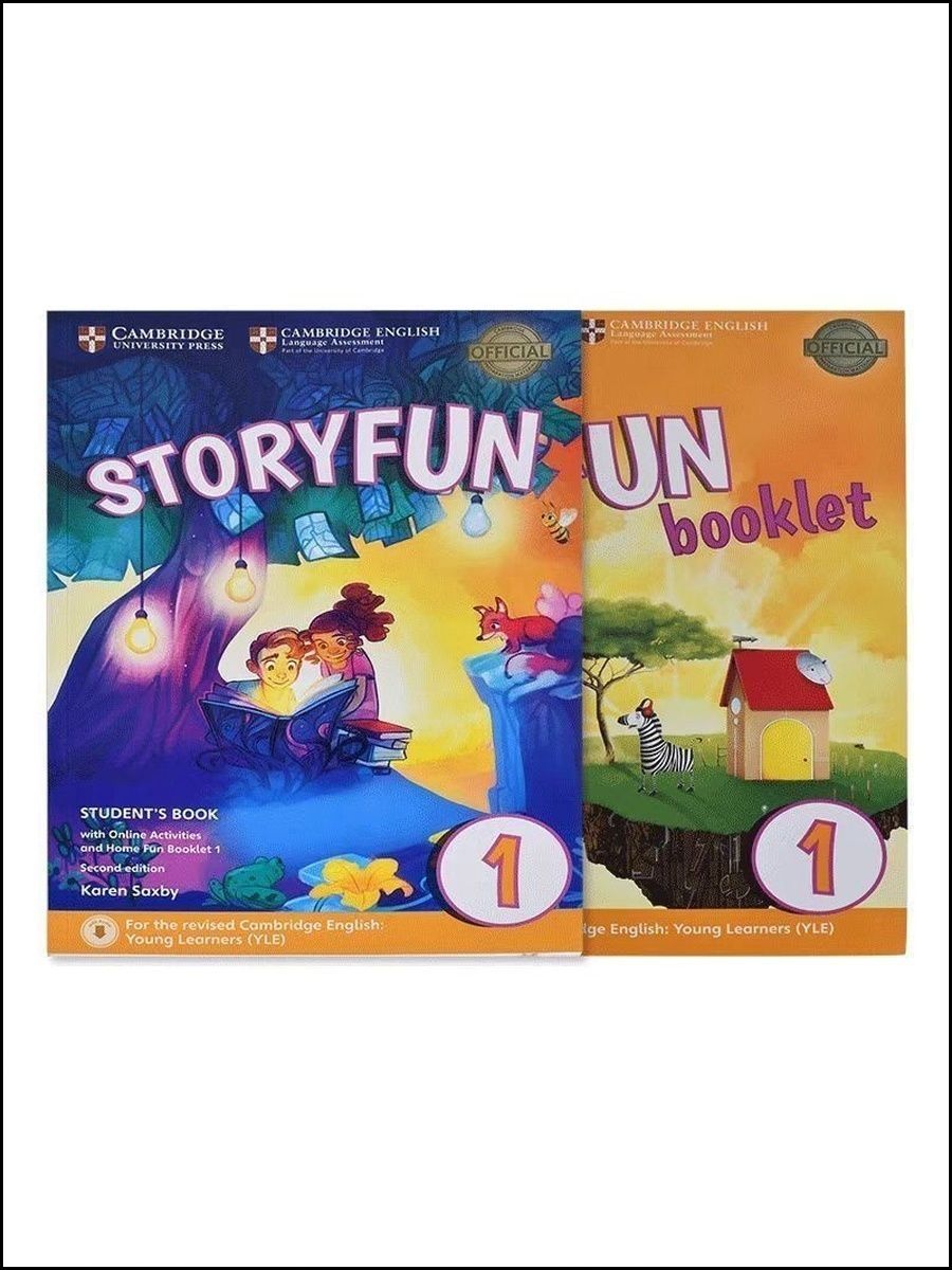 Storyfun 1 - 2nd edition (Student's book + Home fun booklet 1) Саксби ...