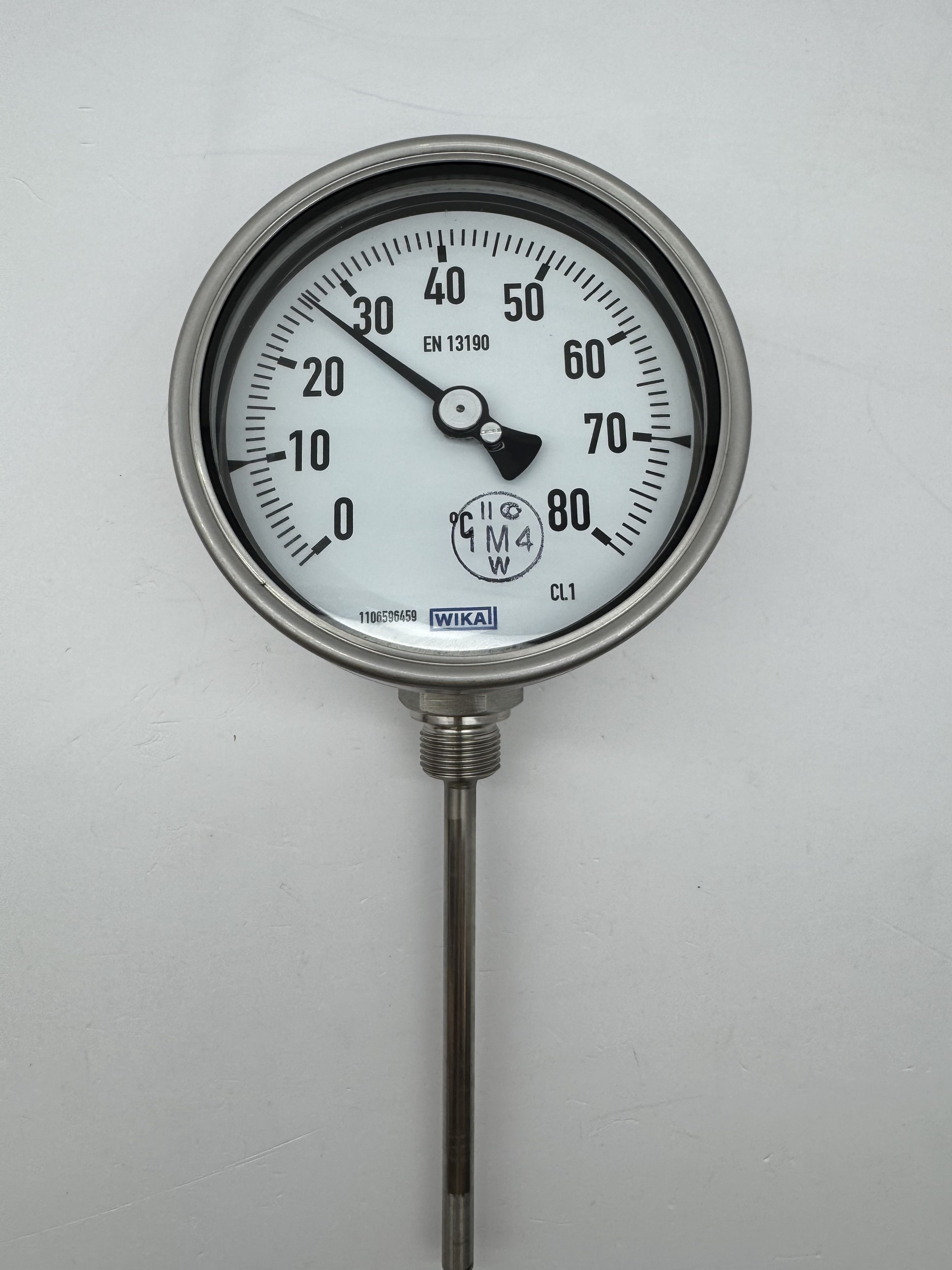 Манометр WIKA S5550/S-NG100-0...80C L1 138x 8mm купить на OZON по ...