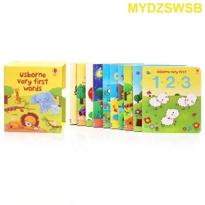 Usborne Very First Words collection 10 Books Box Set Набор книг для ...