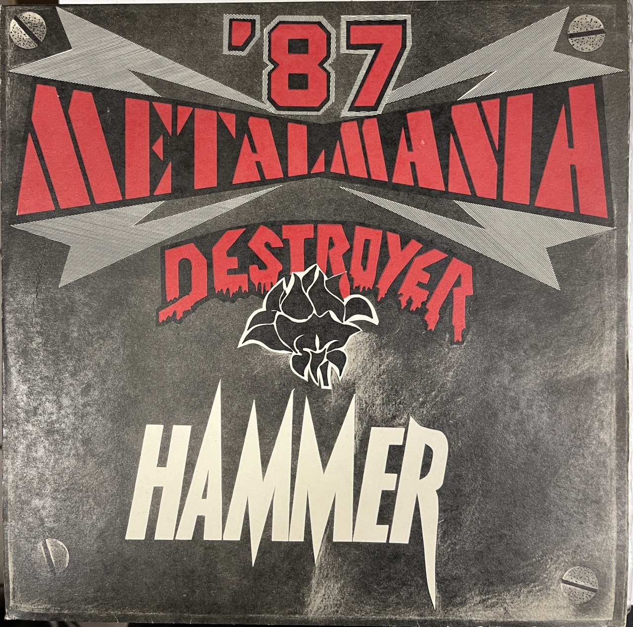 Hammer Destroyer - Metalmania '87 Винтажная виниловая пластинка LP ...