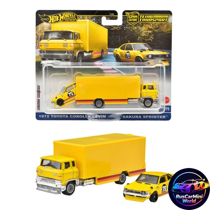 Машинка Mattel Hot Wheels Team Transport FLF56-1972 Toyota Corolla ...