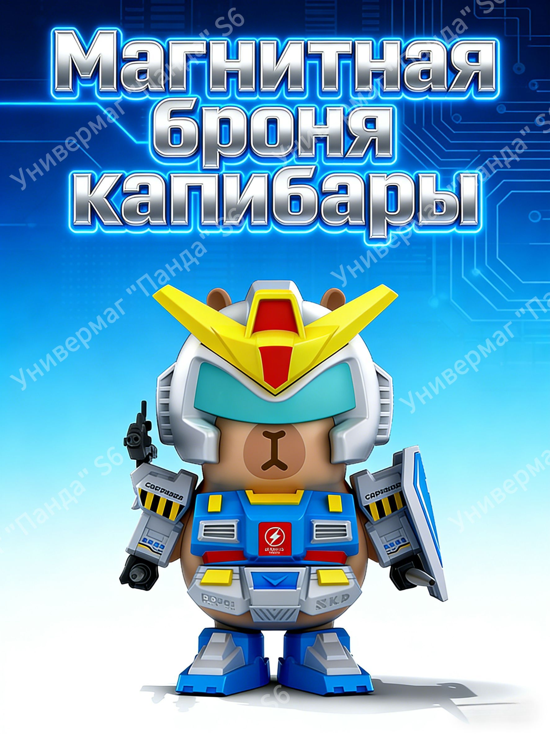Магнитный механизм Capybara Gundam/белое купить на OZON по низкой цене ...