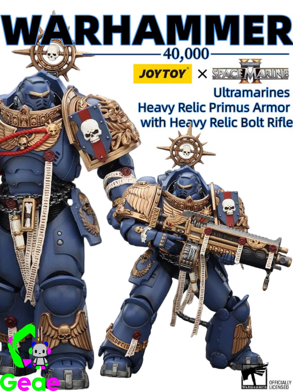 Характеристики GAEA JOYTOY Warhammer Space Marine ll 40K Ultramarines ...
