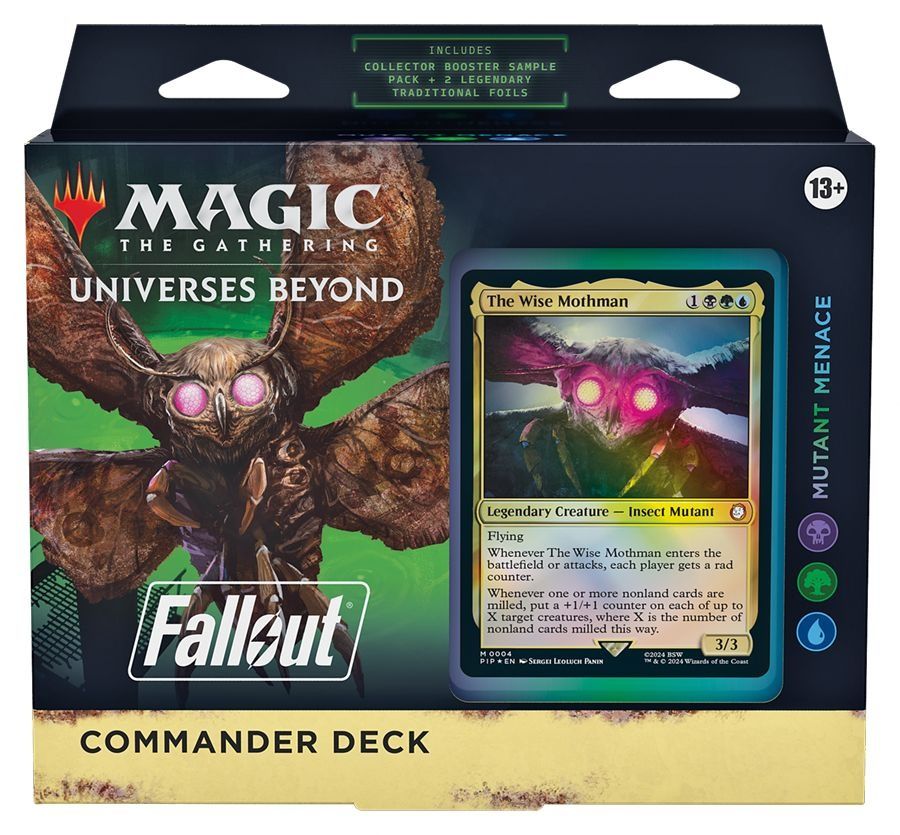 Magic: The Gathering Fallout Commander Deck Mutant Menace (Английский ...