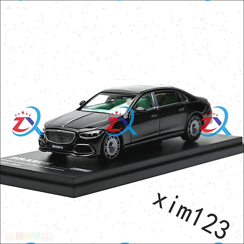 Almost Real AR 1:64 BRABUS S850 MAYBACH Masterpiece Obsidian Black ...