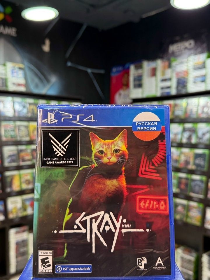 Игра Stray PS4 (Русская версия) купить на OZON по низкой цене (811694242)