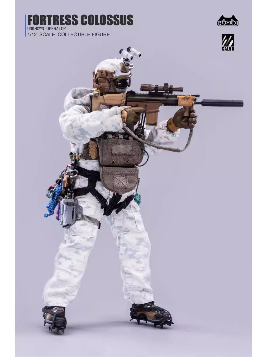 HASUKI SA03 1/12 Black Ops SIERRA PHANTOM 6" Подвижная фигура статуи ...