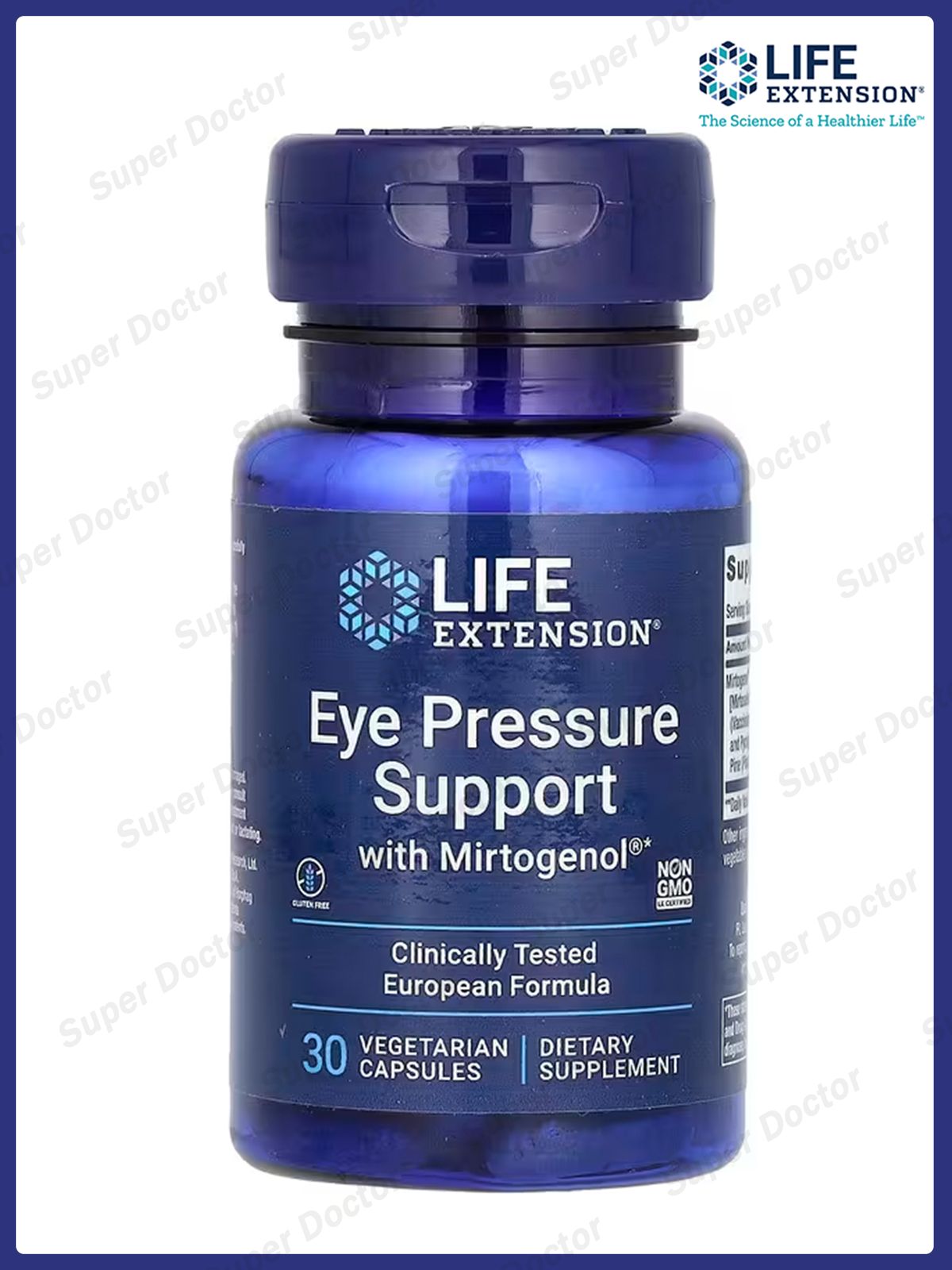 Mirtogenol Eye Pressure Support Vegan Capsules, 30 капсул купить на ...