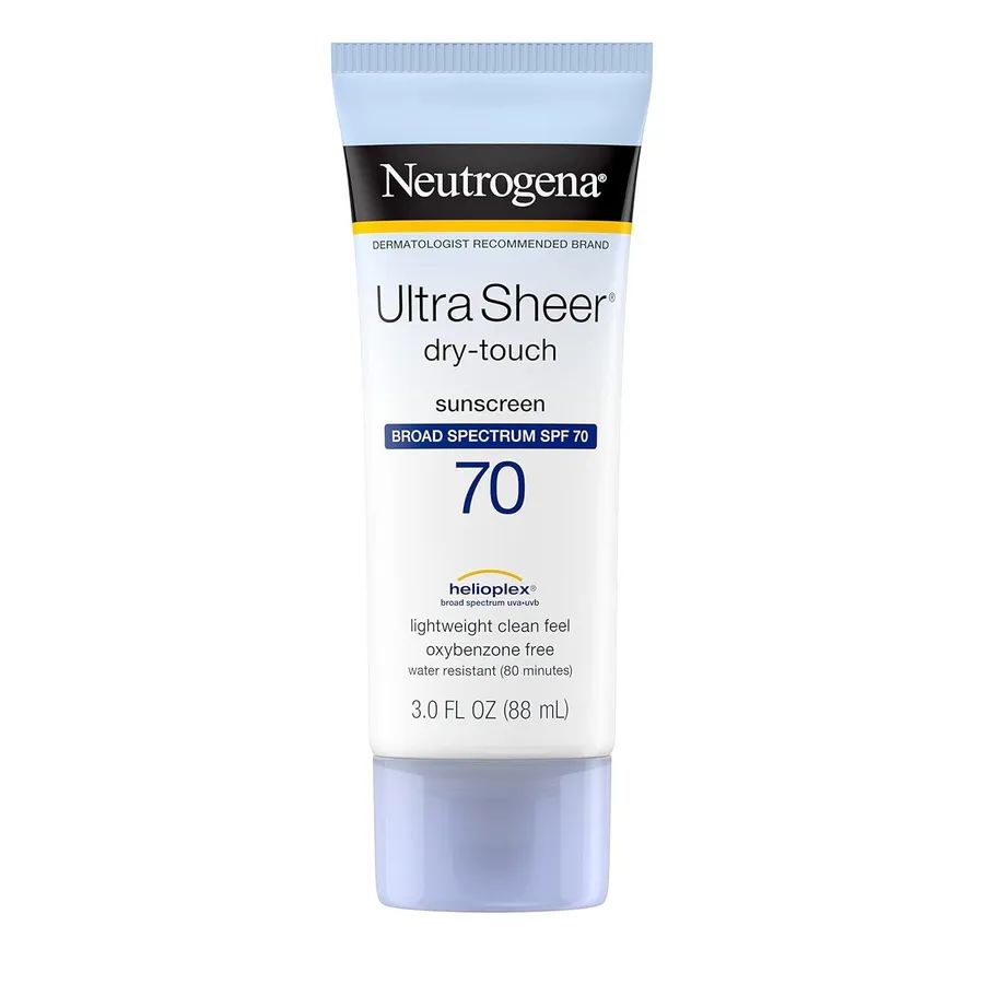 Neutrogena Ultra Sheer Dry-Touch Водостойкий и нежирный солнцезащитный ...