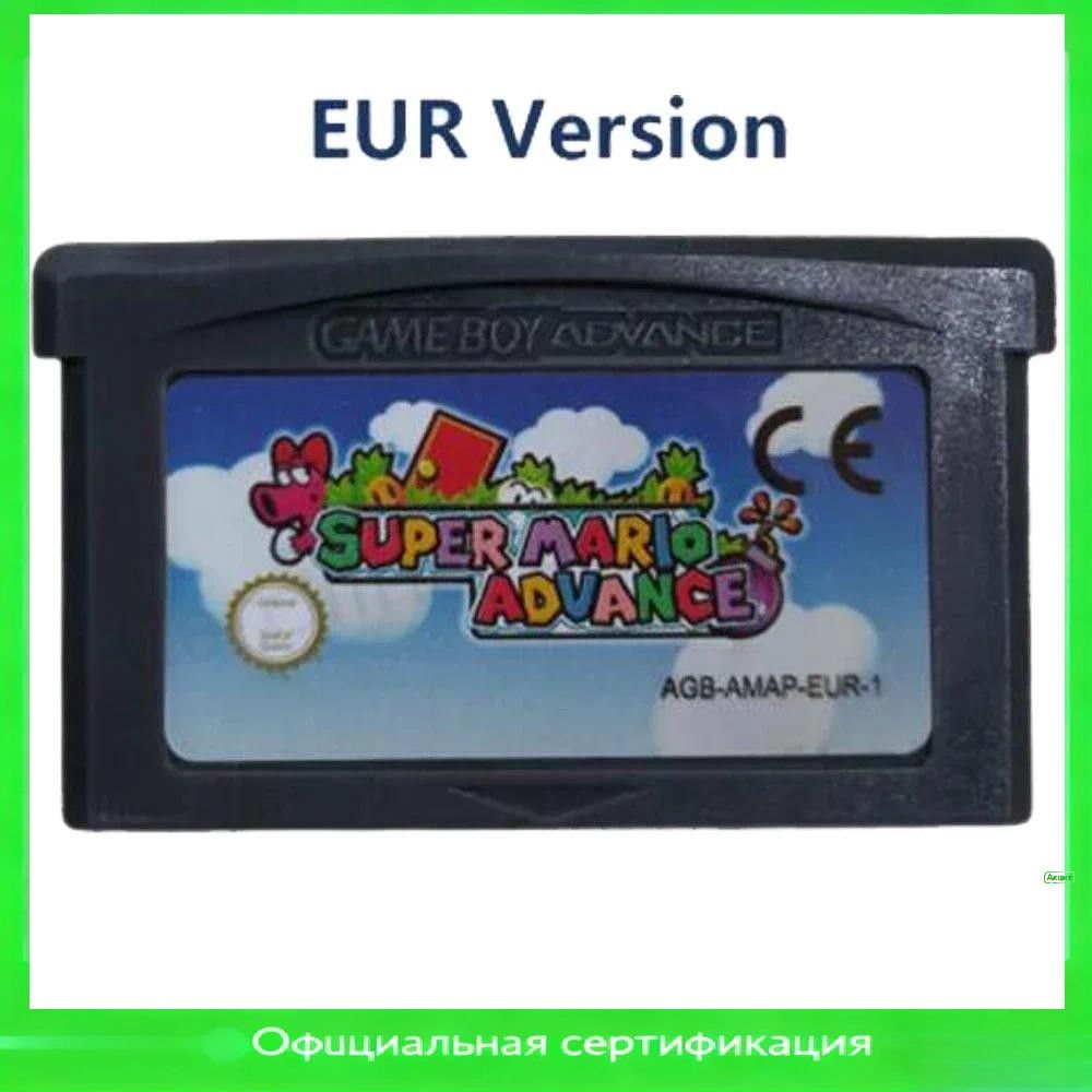 Картридж Для Игры Super Mario GBA Series Advance Bros Kart Для GBA/SP ...