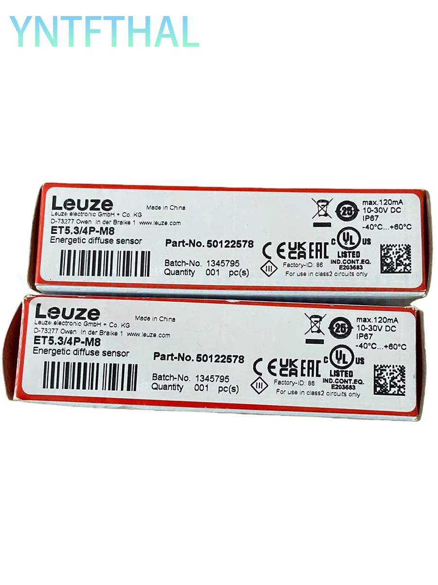 Новый оригинал Датчик Leuze ET5.3/4P-M8 купить на OZON по низкой цене ...